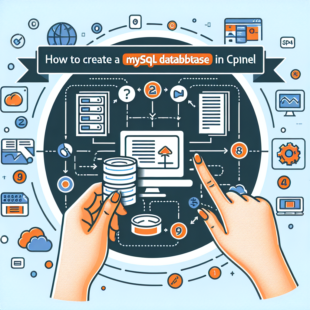 ¿Cómo crear una base de datos MySQL en cPanel?